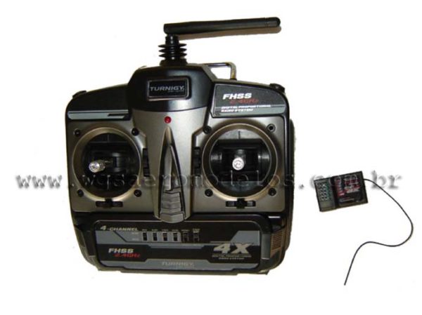 Rádio TX/ RX – WGS Aeromodelos